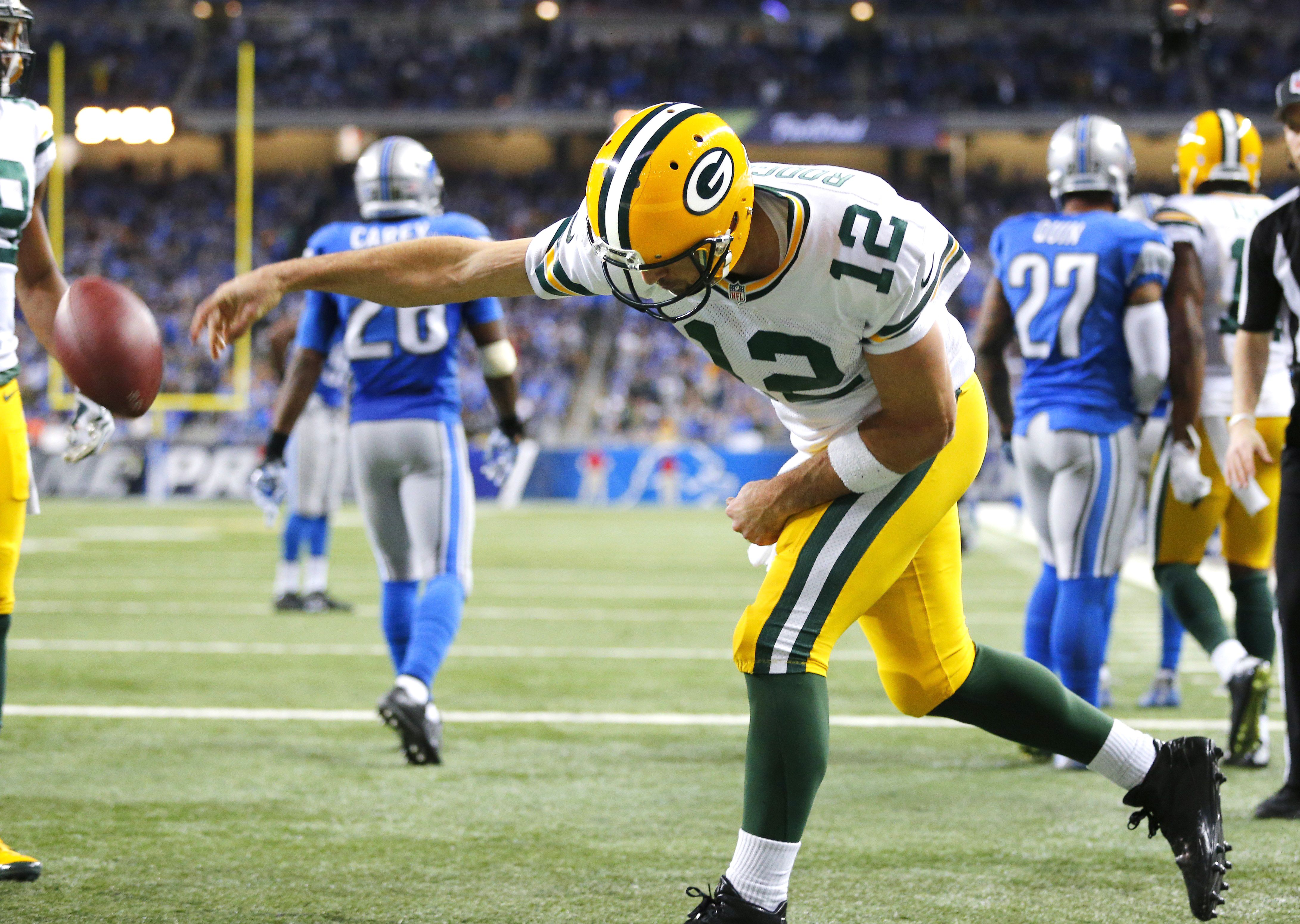 Aaron Rodgers - Photos: Packers vs. Lions - ESPN