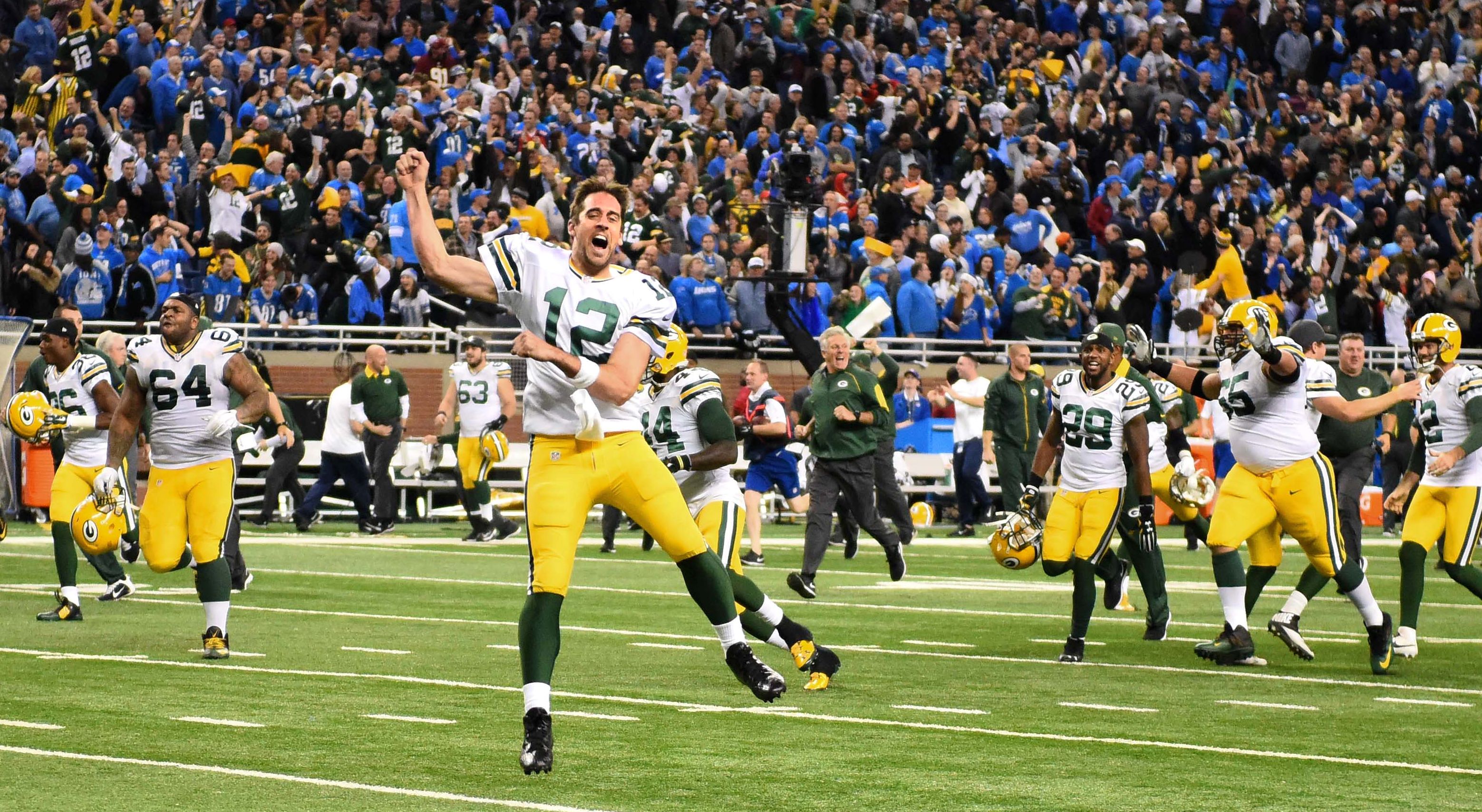 Aaron Rodgers - Photos: Packers vs. Lions - ESPN