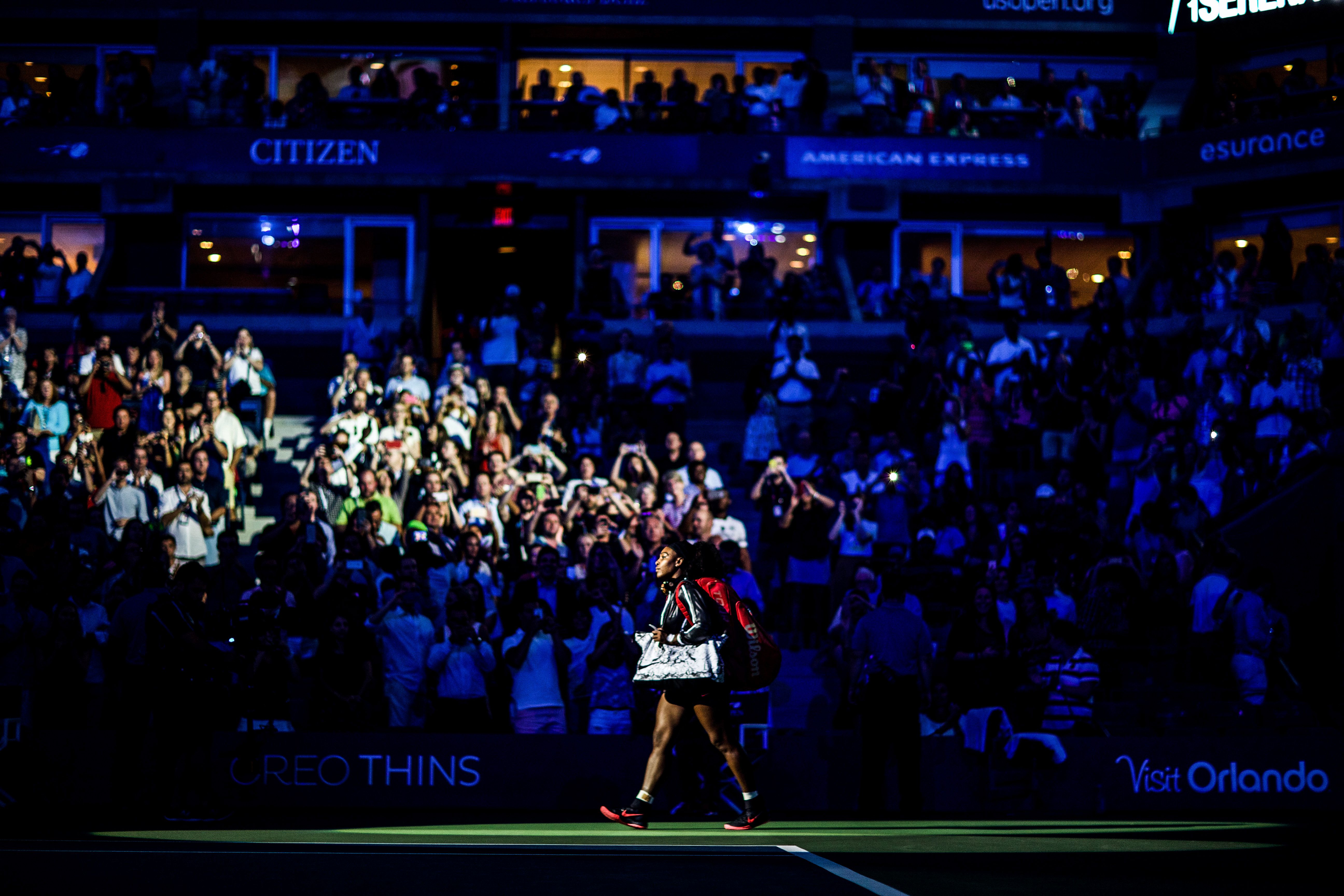 Serena makes her entrance - Best ESPN Photography of the Year - ESPN