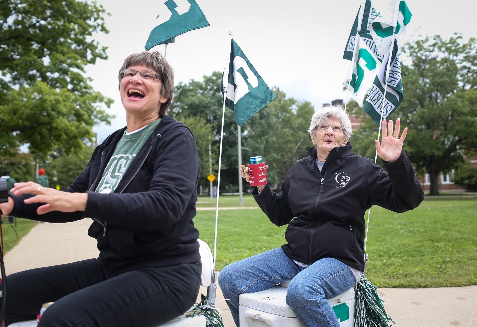 Michigan State fans Sparty on - Best ESPN Photography of the Year - ESPN