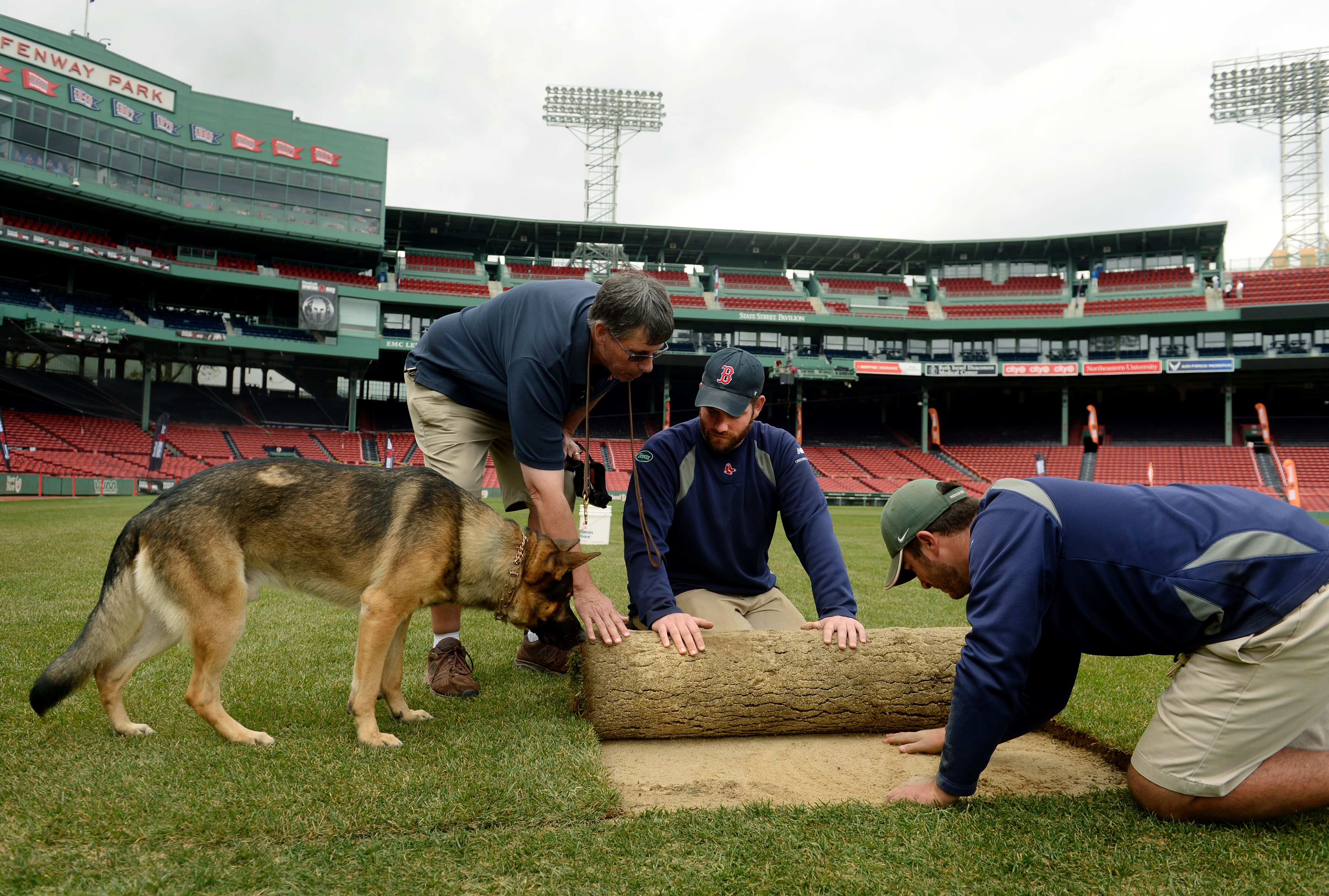 Fenway Park prepares for Shamrock Series - Best ESPN Photography of the ...