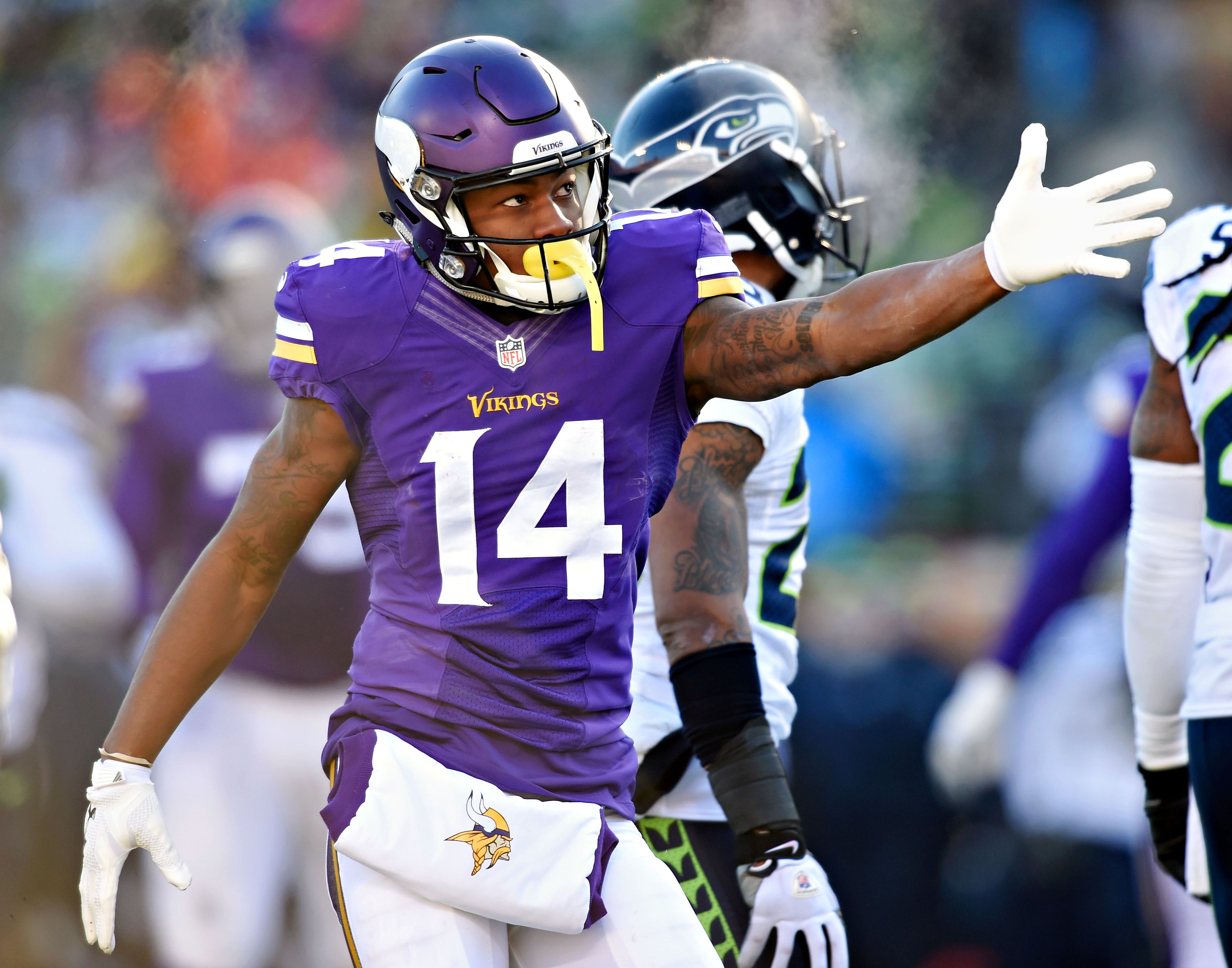 Stefon Diggs - Photos: NFC Wild Card Playoffs - ESPN