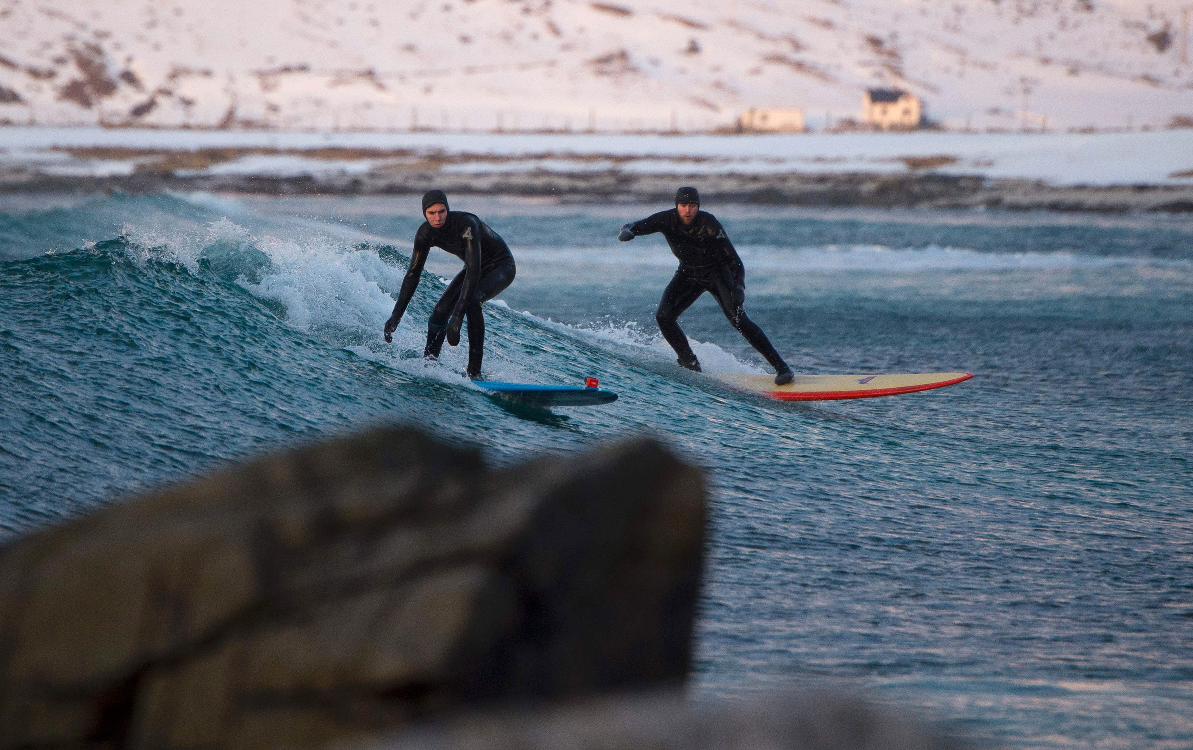 Night riders - Photos: Surfing the Arctic Circle - ESPN