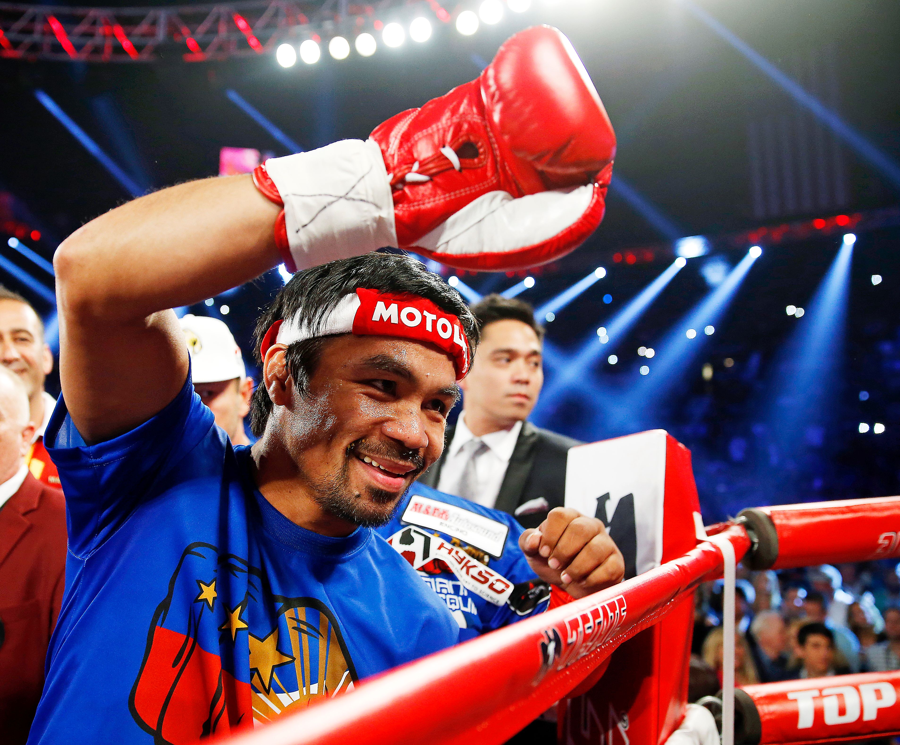 One for all - Photos: Manny Pacquiao vs Timothy Bradley Jr - ESPN