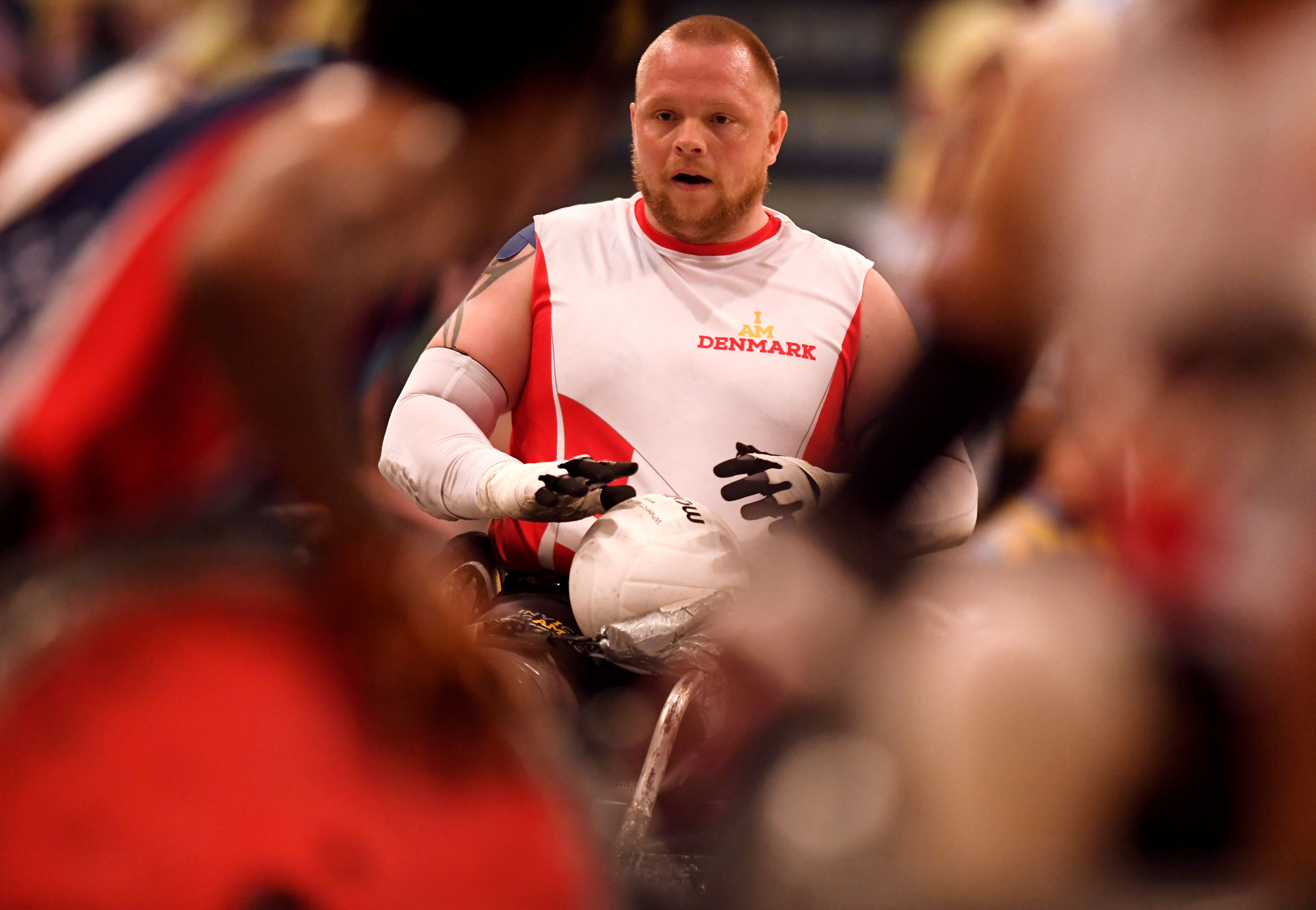 A Determined Look - Photos: Invictus Games wheelchair rugby, Team USA's ...