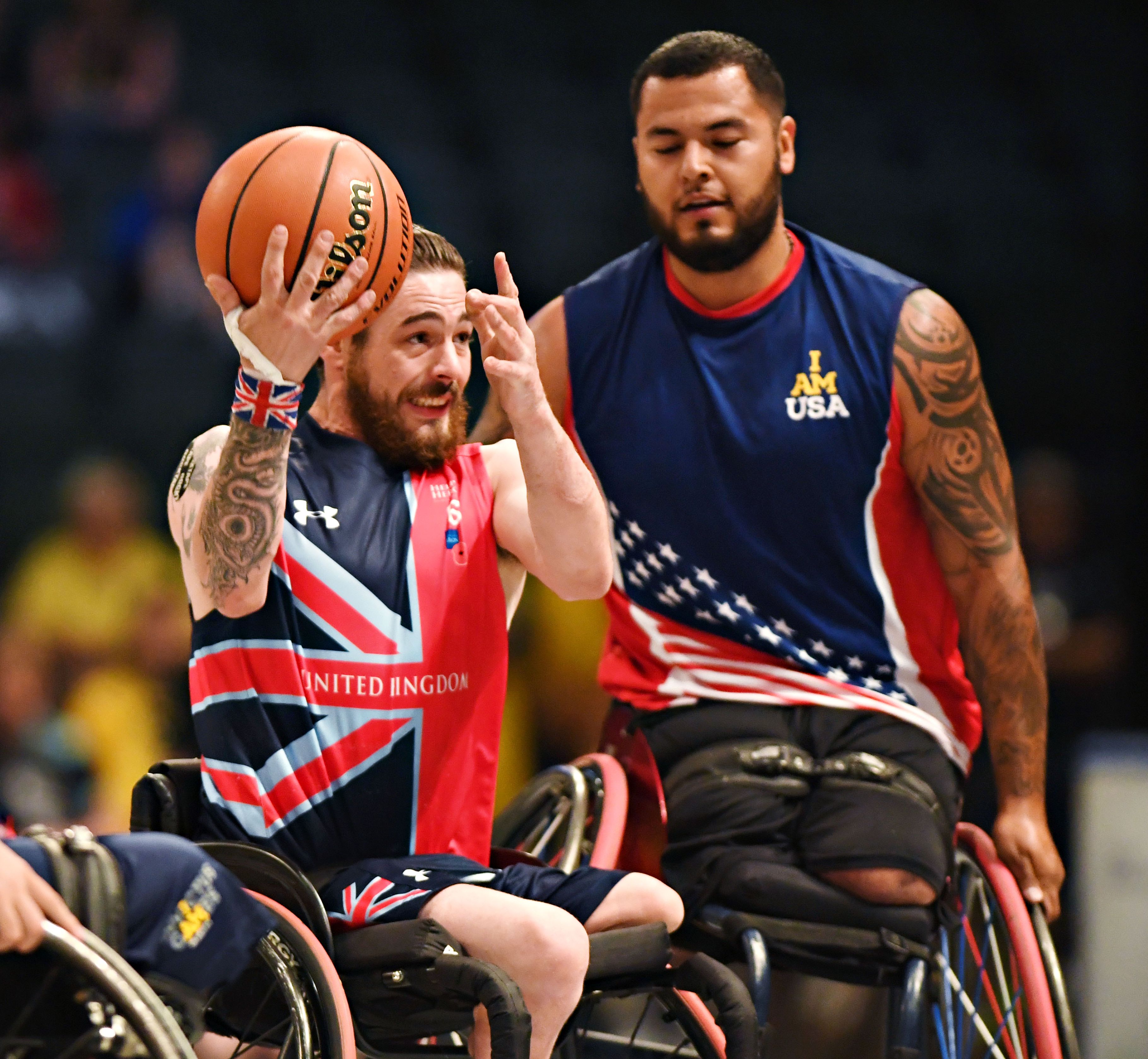 Photos: U.S. journey to gold in wheelchair basketball at Invictus Games ...