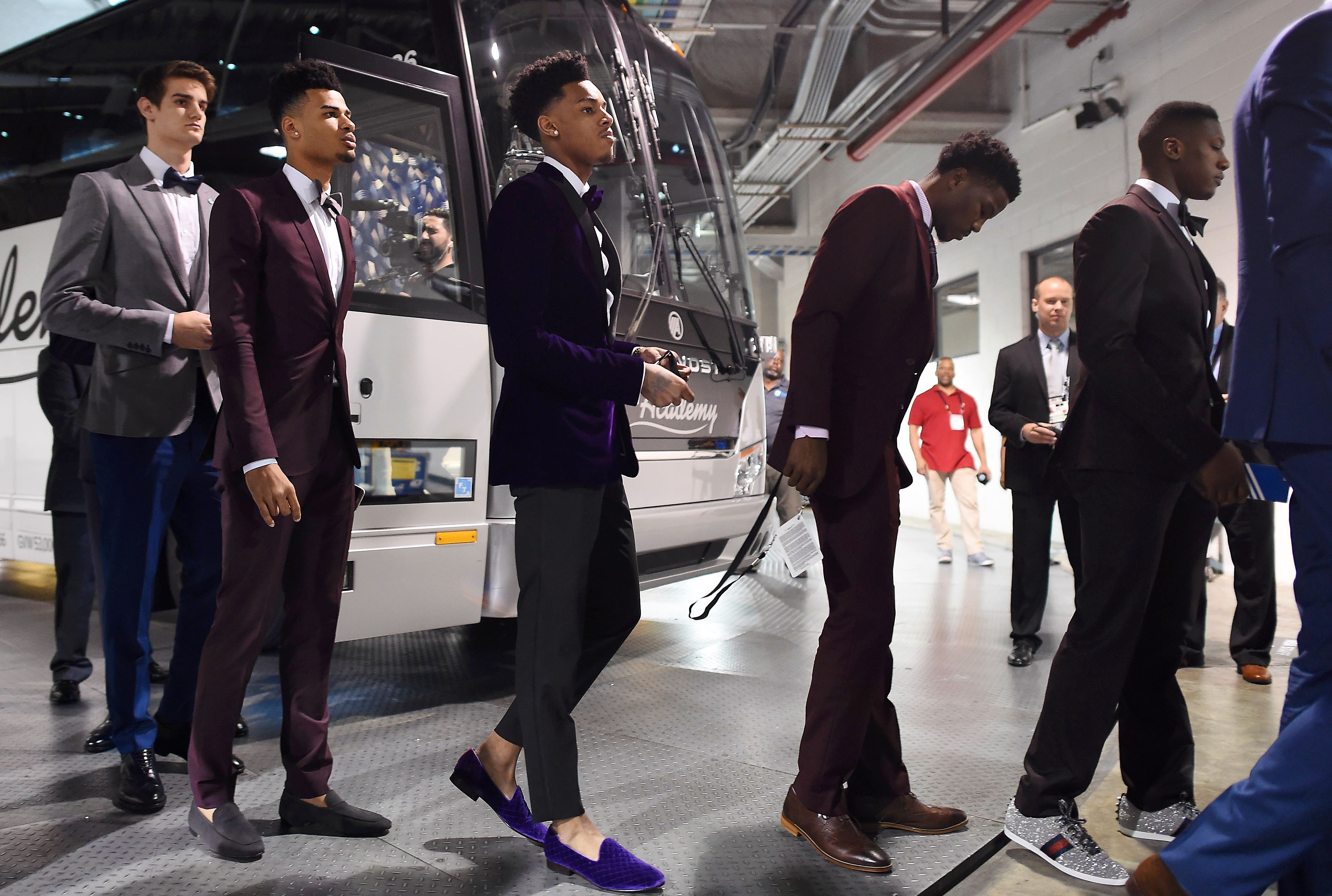 All dressed up for the show - Photos: 2016 NBA draft - ESPN