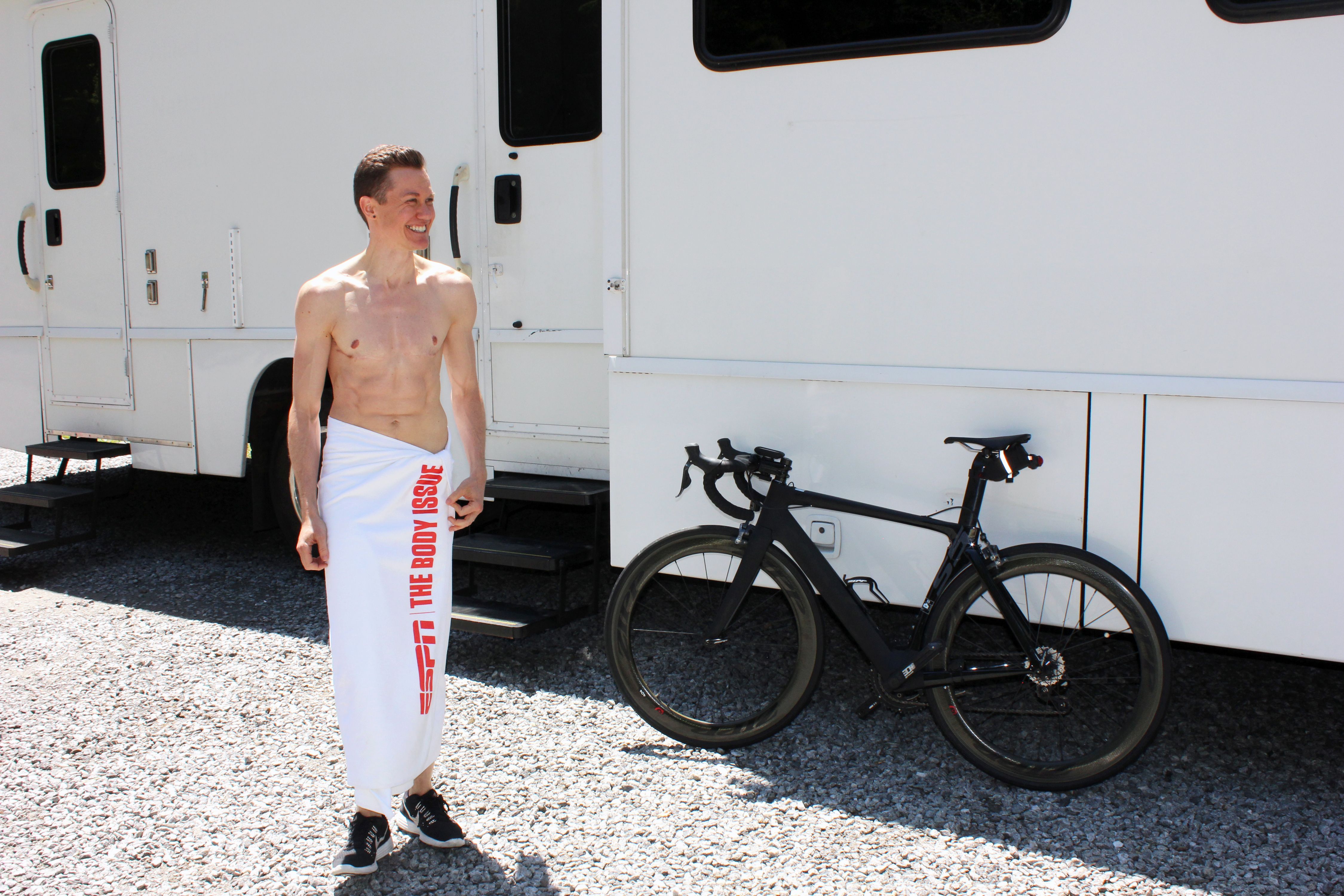 The power of photos - Body Issue 2016: Chris Mosier Behind the Scenes ...