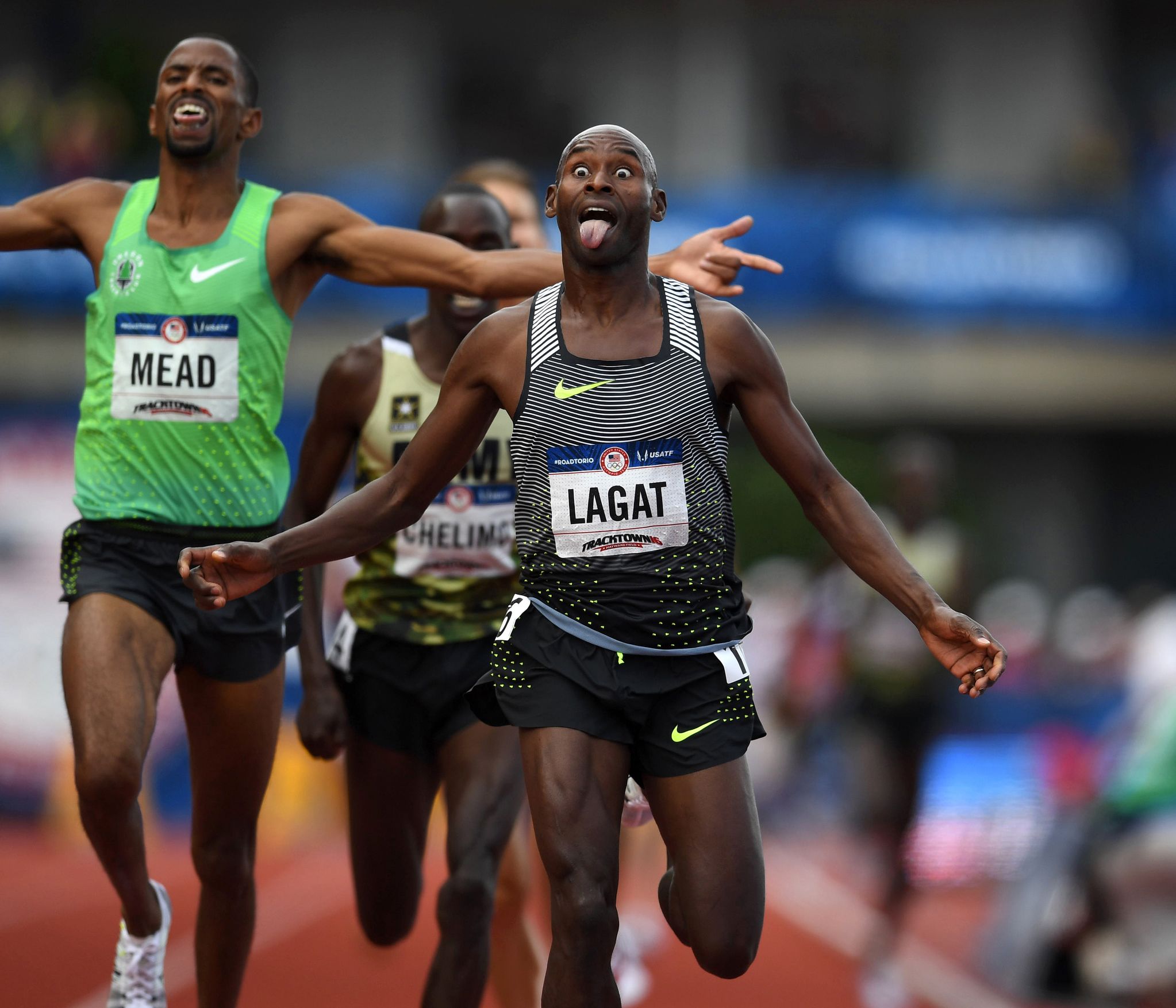 Bernard Lagat - U.S. Olympic track and field trials - Best photos from Hayward Field - ESPN