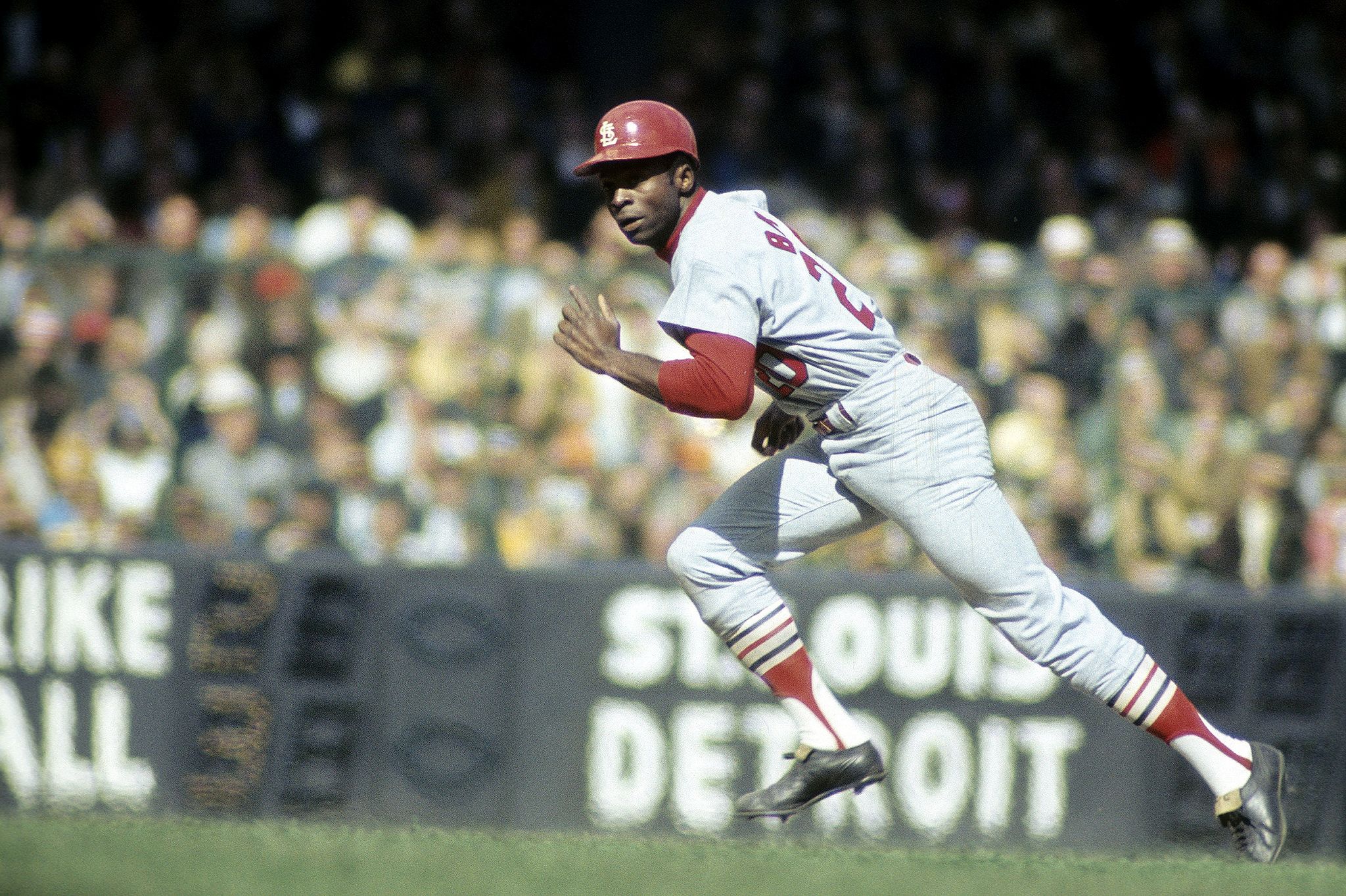 Lou Brock, St. Louis Cardinals - Photos: #MLBRank Top 100 - Just a bit ...