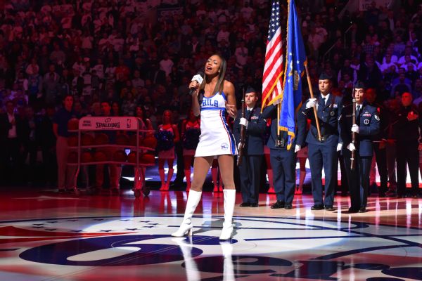 Sevyn Streeter says 76ers denied her anthem performance over 'We Ma ...