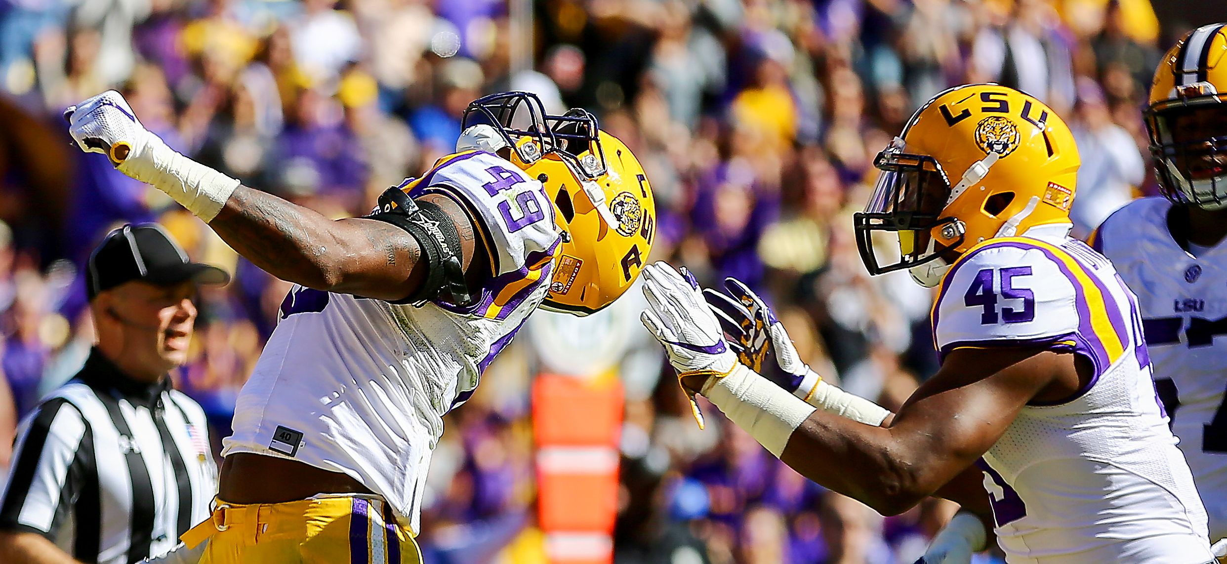 Key records a sack - Photos: Florida vs. LSU - ESPN