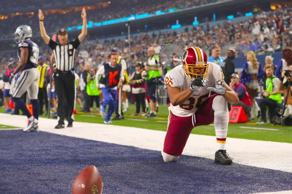 Jordan Reed plays through shoulder injury sustained early in loss ...