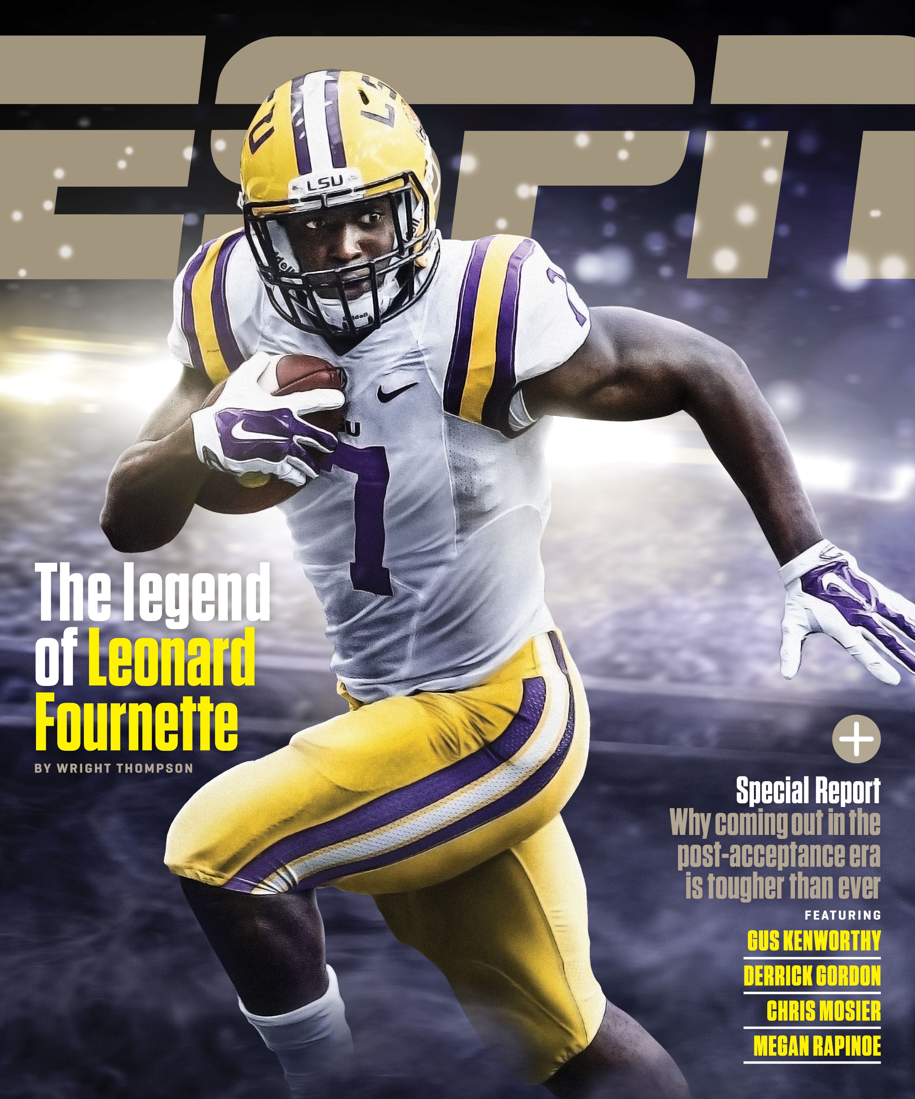 The legend of Leonard Fournette - ESPN The Magazine's Covers of the ...