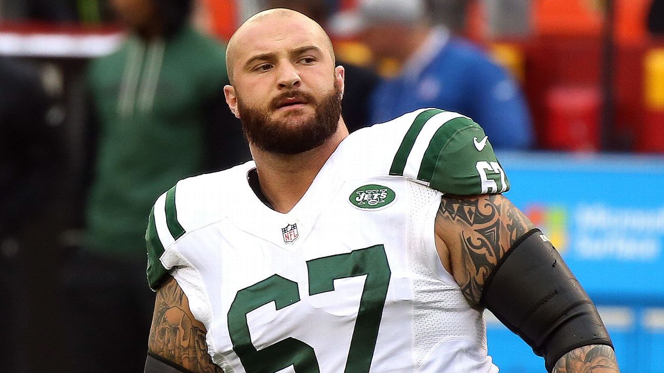 Guard Brian Winters joins Buffalo Bills on one-year deal after Jets ...