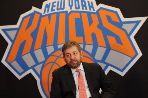 Knicks owner James Dolan gets in verbal spat with fan outside MSG ...