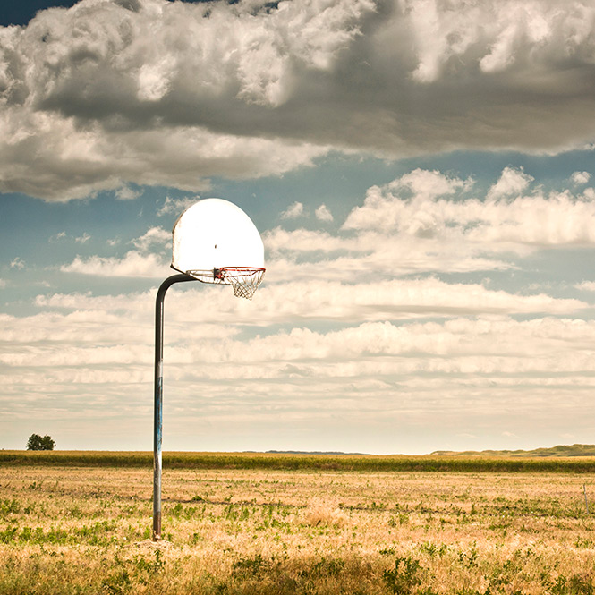 Basketball hoops across America, from a Missouri farmhouse to an inner ...