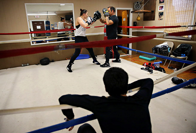 espnW -- Boxer Aleksandra Ola Magdziak Lopes fights to honor memory of ...