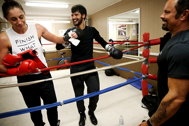 espnW -- Boxer Aleksandra Ola Magdziak Lopes fights to honor memory of ...