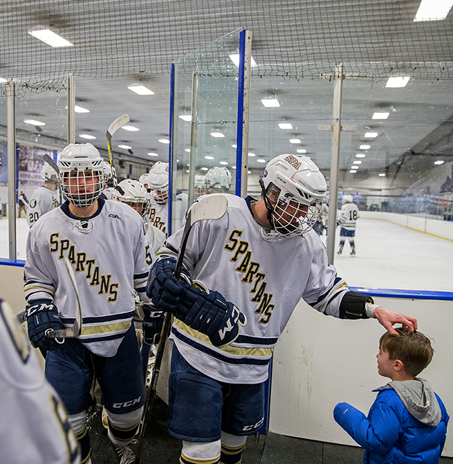 Hockey is the center of life and community for this Minnesota team