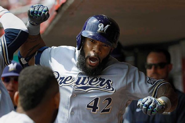 Eric Thames Stats, News, Pictures, Bio, Videos - Milwaukee Brewers - ESPN