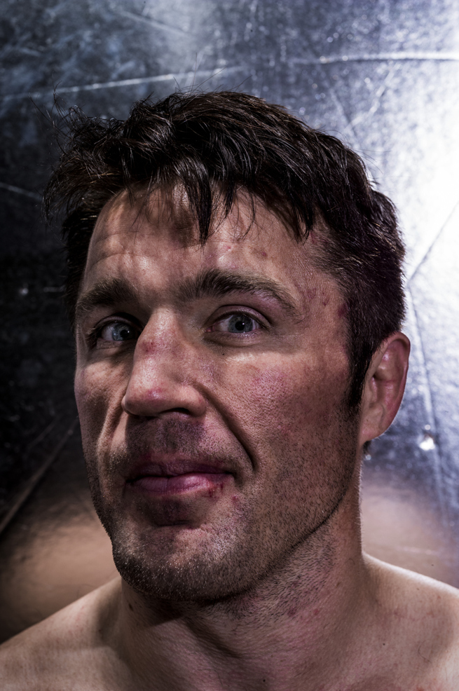 Bellator fighter post fight portraits