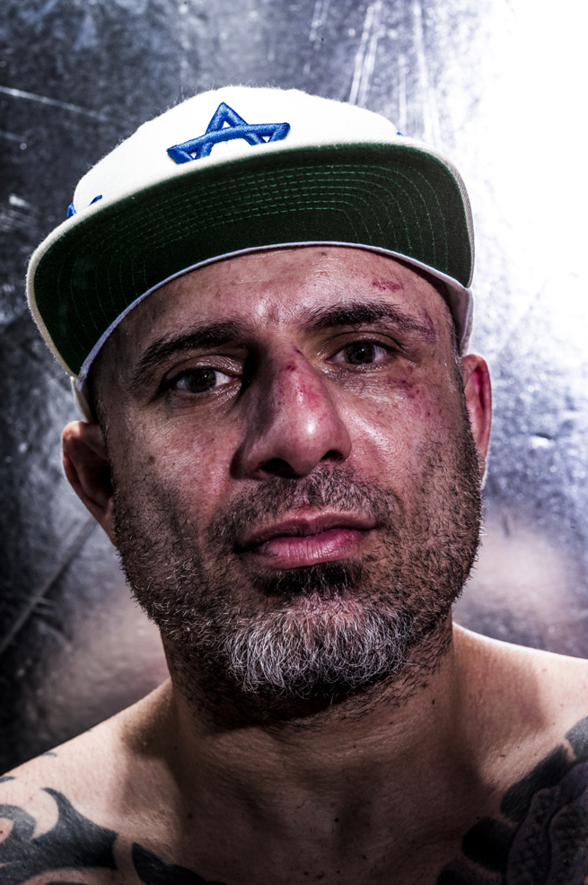 Bellator fighter post fight portraits
