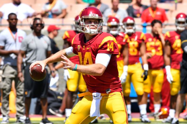 USC QB Sam Darnold center of attention at Pac-12 media days - ABC7 Los ...