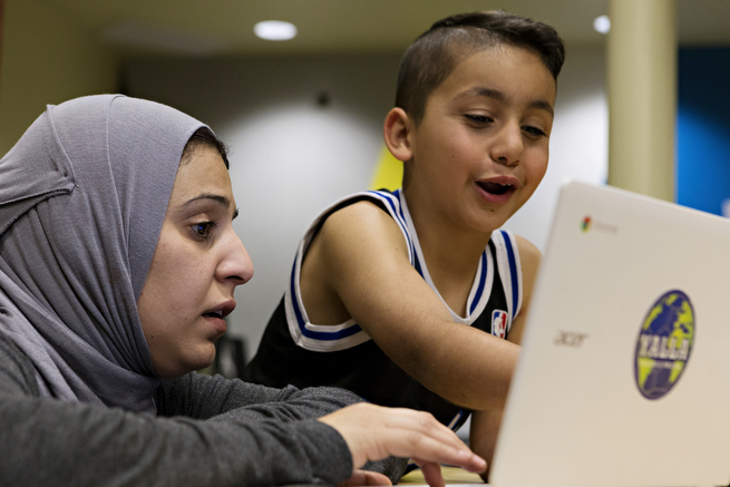 Yalla is a non-profit academy in El Cajon that supports refugee families through soccer