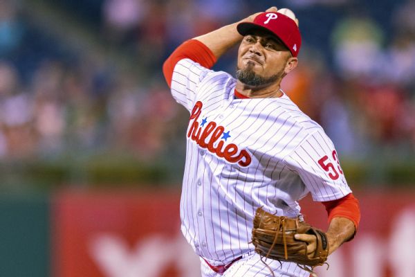 Phillies trade reliever Joaquin Benoit, cash to Pirates for RHP Set ...