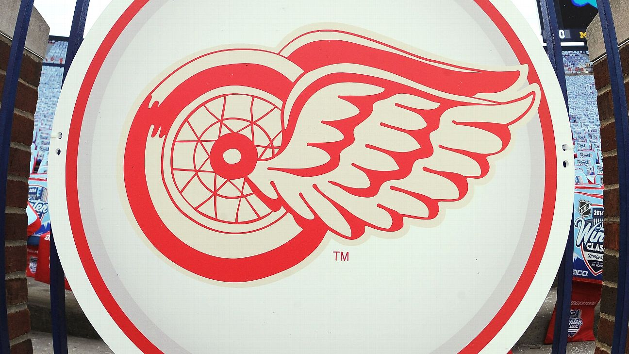 Sharks acquire Jake Walman, second-round pick from Red Wings - ABC7 San ...