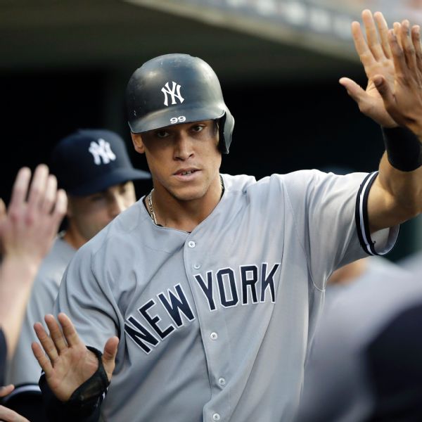 Aaron Judge first rookie to be ranked as favorite MLB player in ESP ...