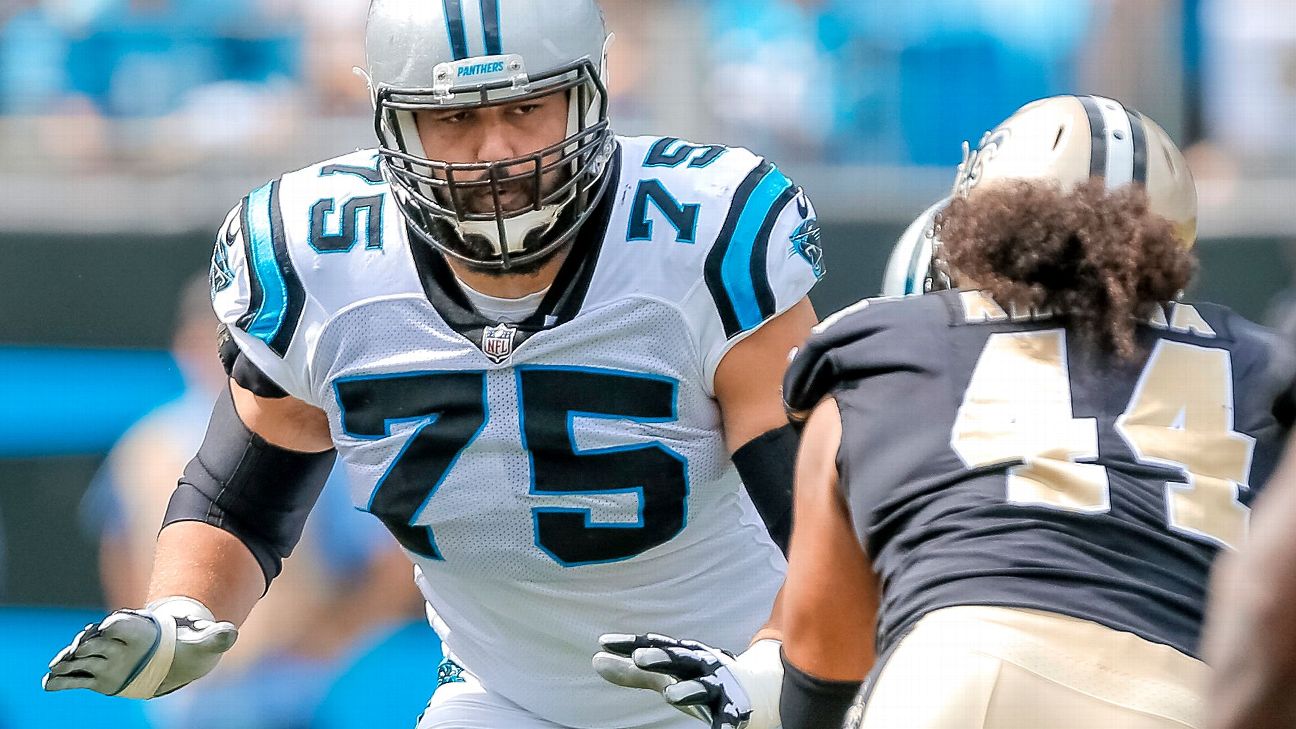 Matt Kalil has knee scoped, adding to Panthers' O-line worries - ABC11 ...
