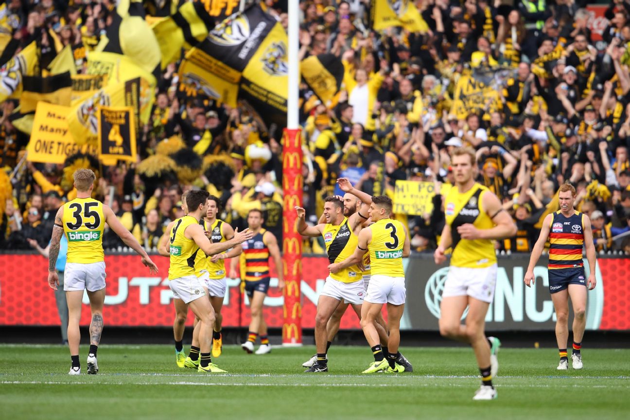 Tiger time - AFL Grand Final 2017 - ESPN