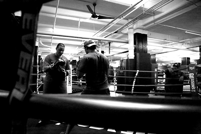 Veterans Boxing at Gleason's Gym