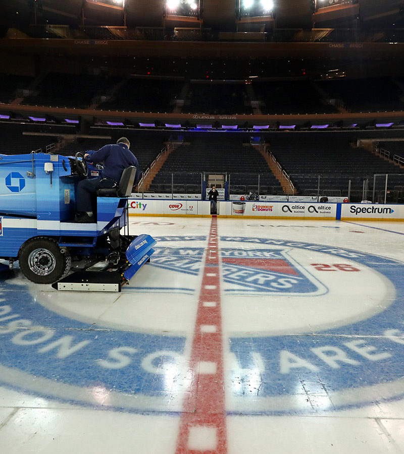 Inside View of Madison Square Garden