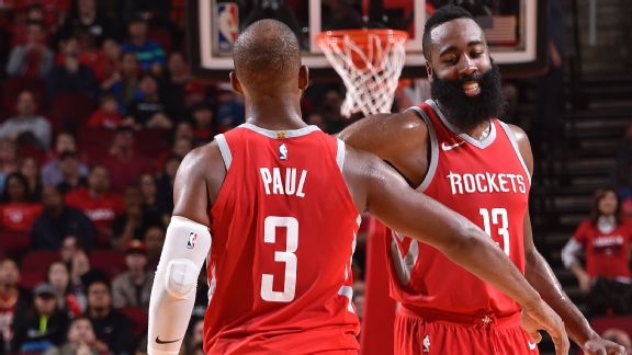 Which Rockets benefit most with CP3 running the offense in place of ...