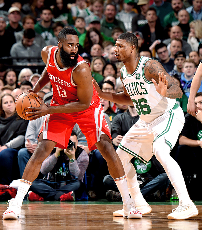 Guarding James Harden