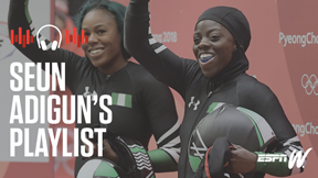 Nigerian bobsledder Seun Adigun's Olympic playlist - ESPN