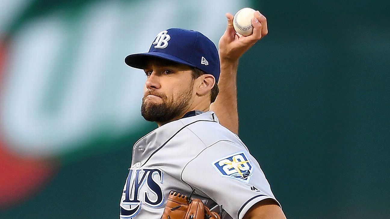 In return to majors, Rays' Nathan Eovaldi pulled early from no-hit bid ...
