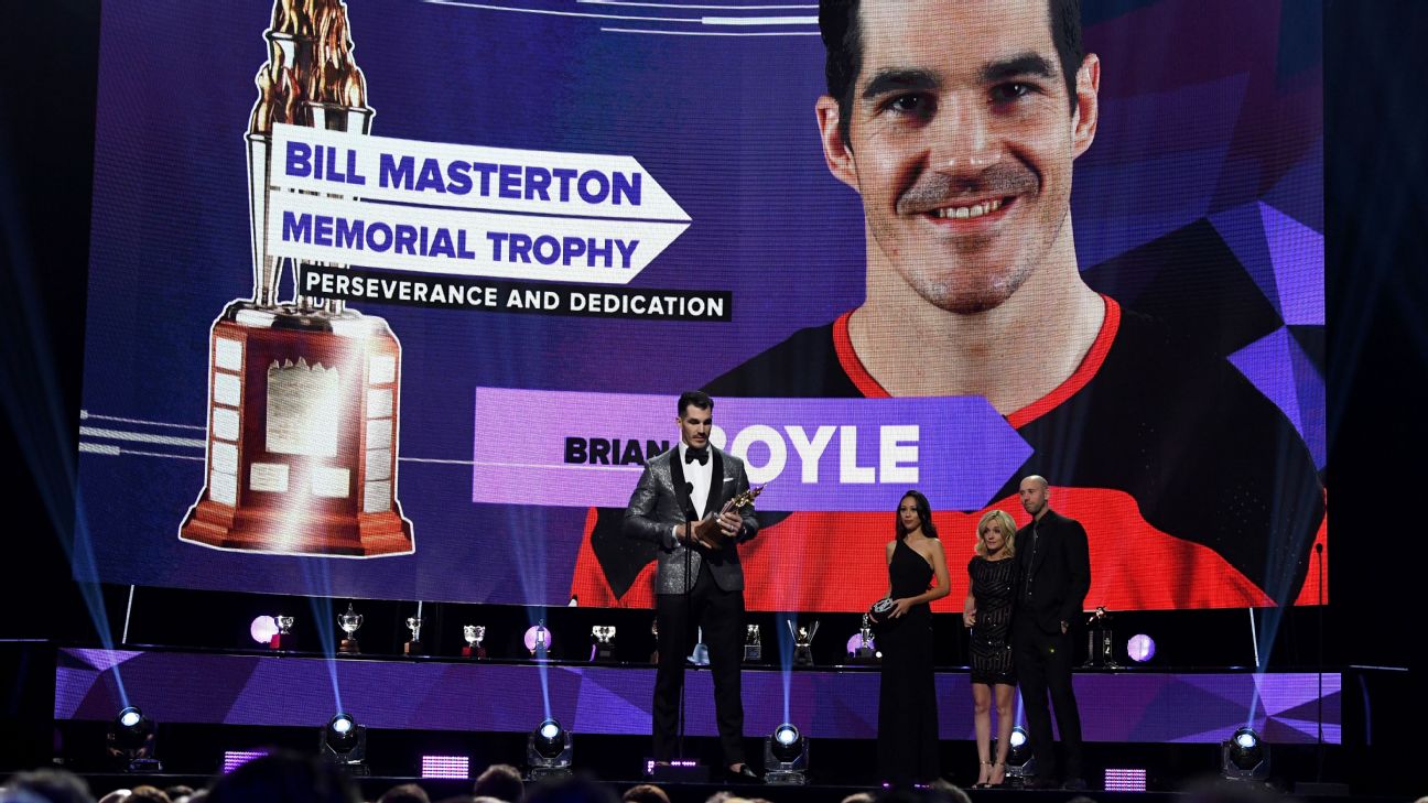 Devils C Brian Boyle gets good news -- his cancer is in full remission ...