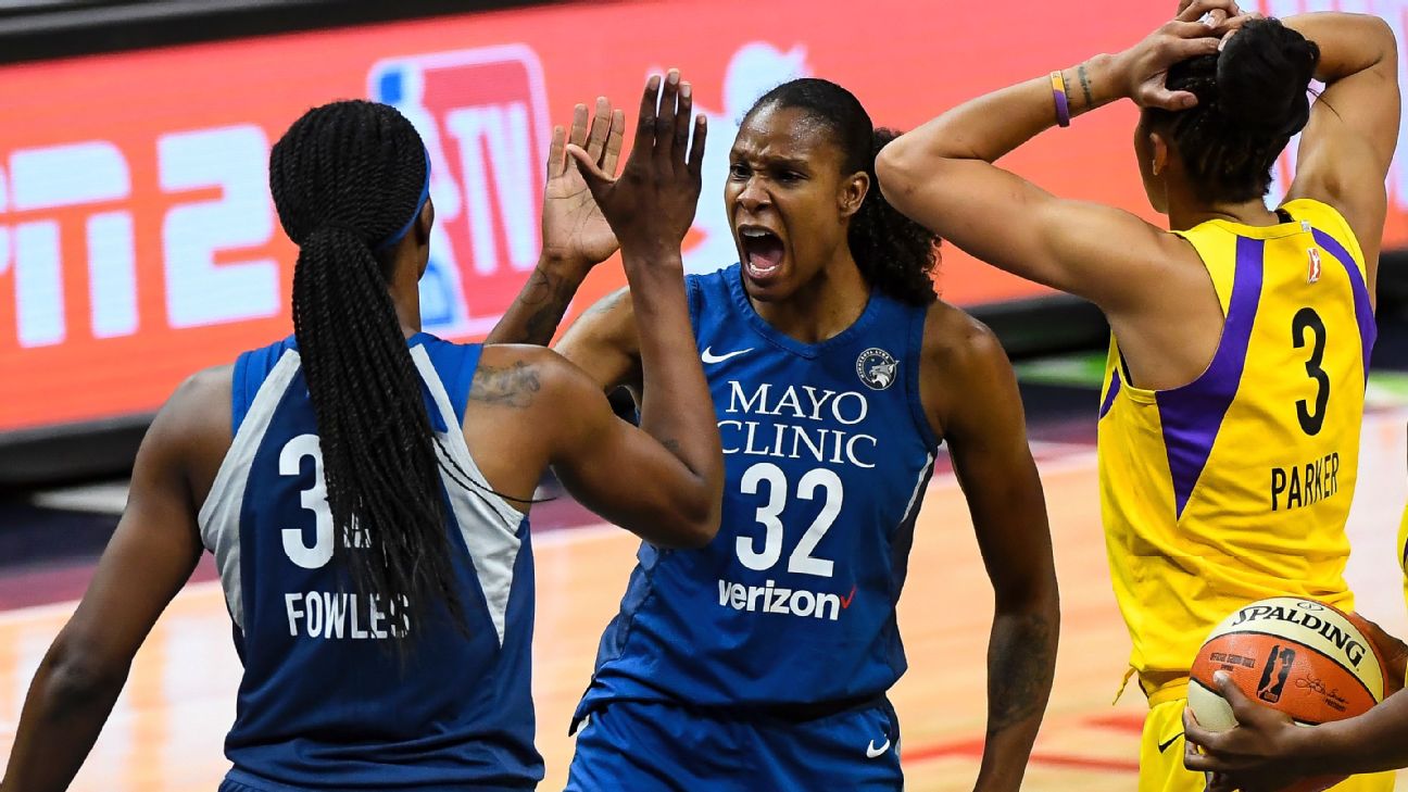 Rebekkah Brunson continues to leave mark on Lynx, WNBA - ABC7 Los Angeles