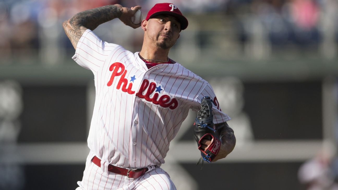 Phillies activate RHP Vince Velasquez from DL - 6abc Philadelphia