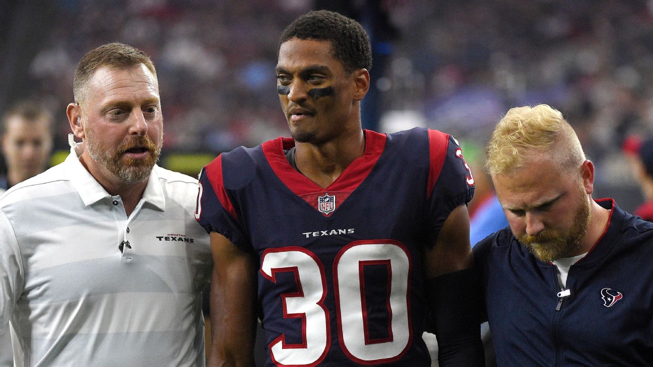 Texans' Kevin Johnson, Sammie Coates exit with concussions - ABC13 Houston