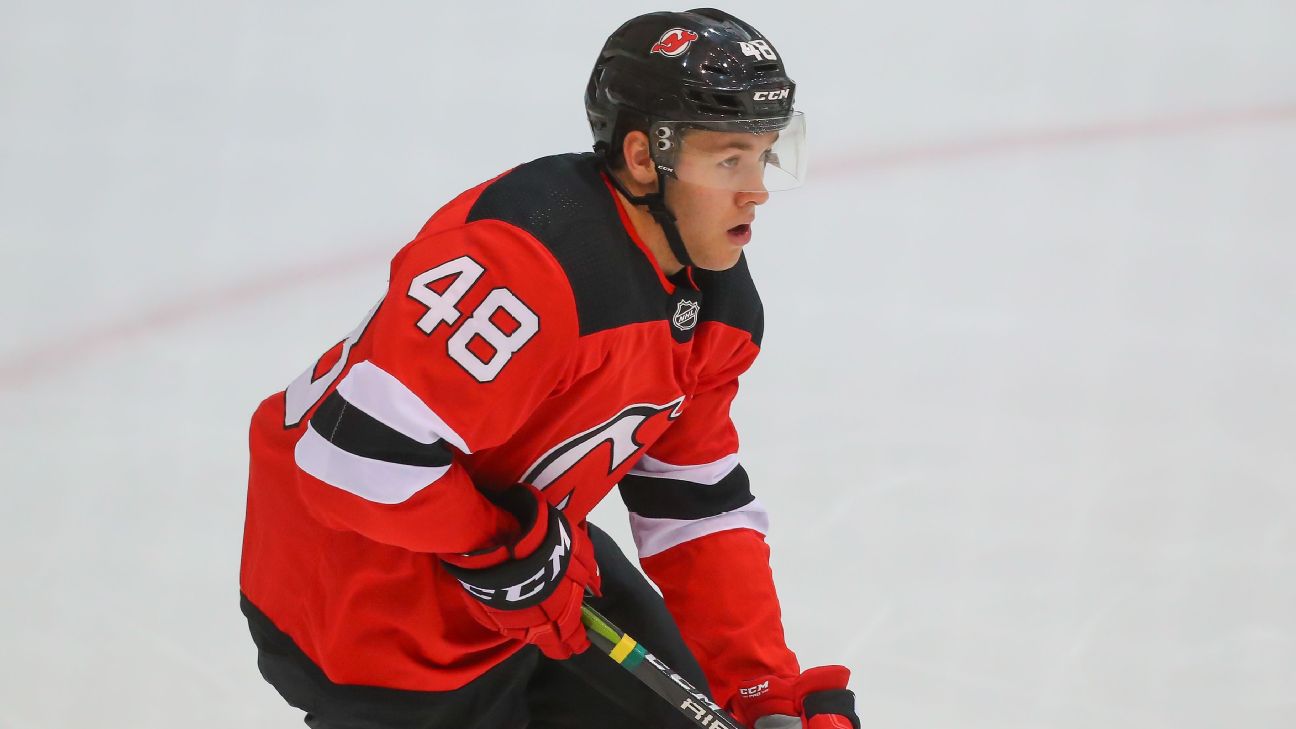 Ty Smith, No. 17 overall draft pick, signs 3-year deal with Devils ...
