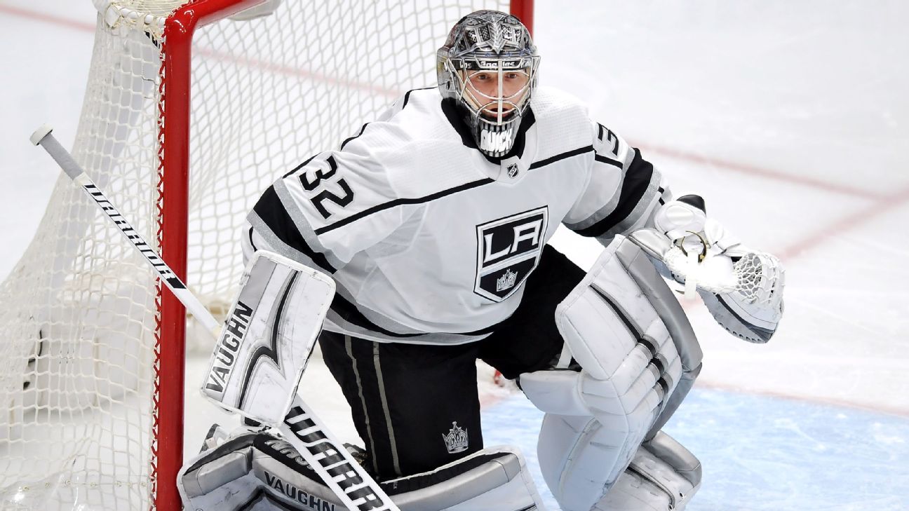 Kings' Jonathan Quick placed on IR with lower-body injury - ABC7 Los ...