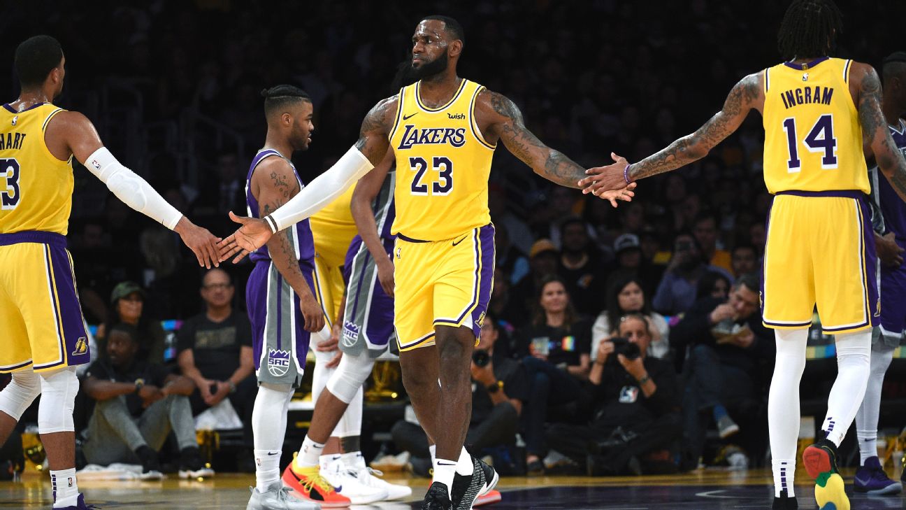 LeBron James praises Brandon Ingram after Lakers' first preseason win ...