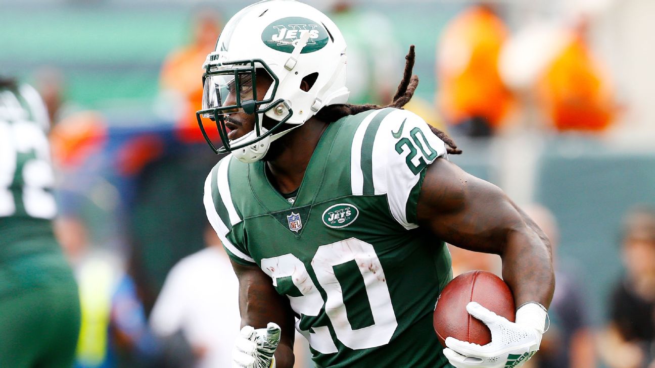 Jets place leading rusher Isaiah Crowell on IR - ABC7 New York