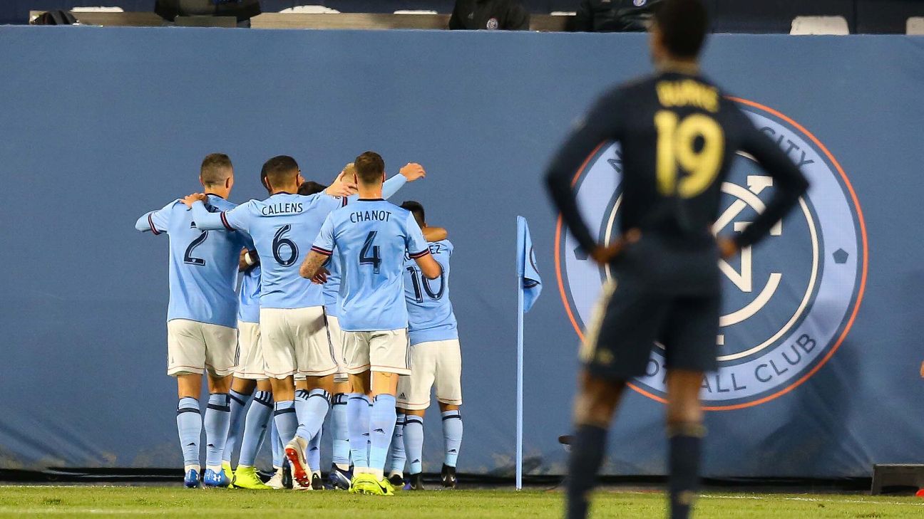 Maxi Moralez leads New York City FC to playoff win over Philadelphia ...