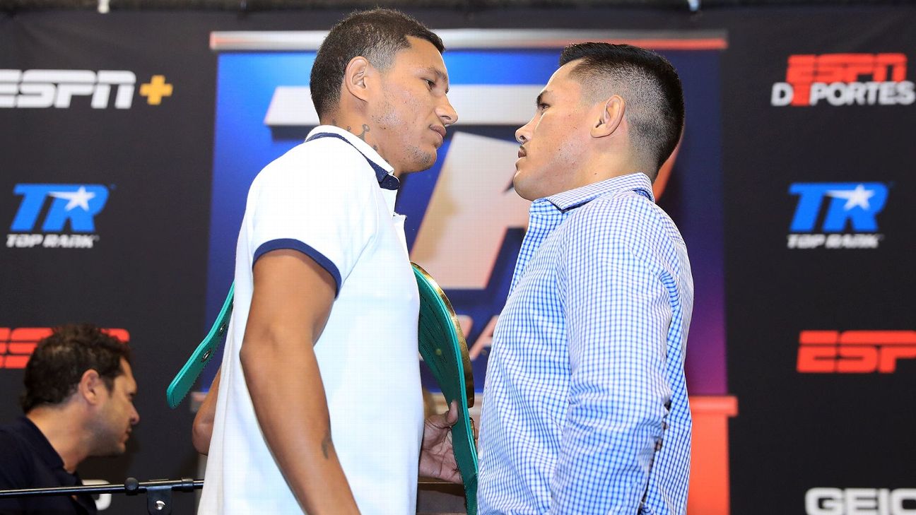 Miguel Roman gets ready to fight by doing something rare in boxing: He ...
